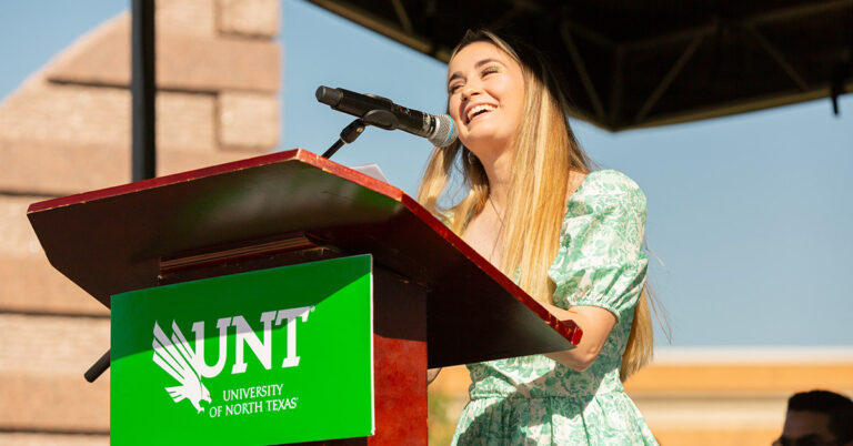 UNT Class of 2022 Ring Award recipient reflects on student experience ...